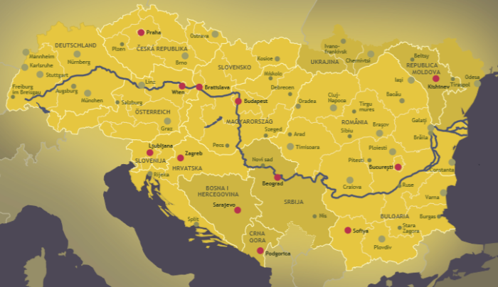 Vode Evrope - test za 6. razred - Provere znanja